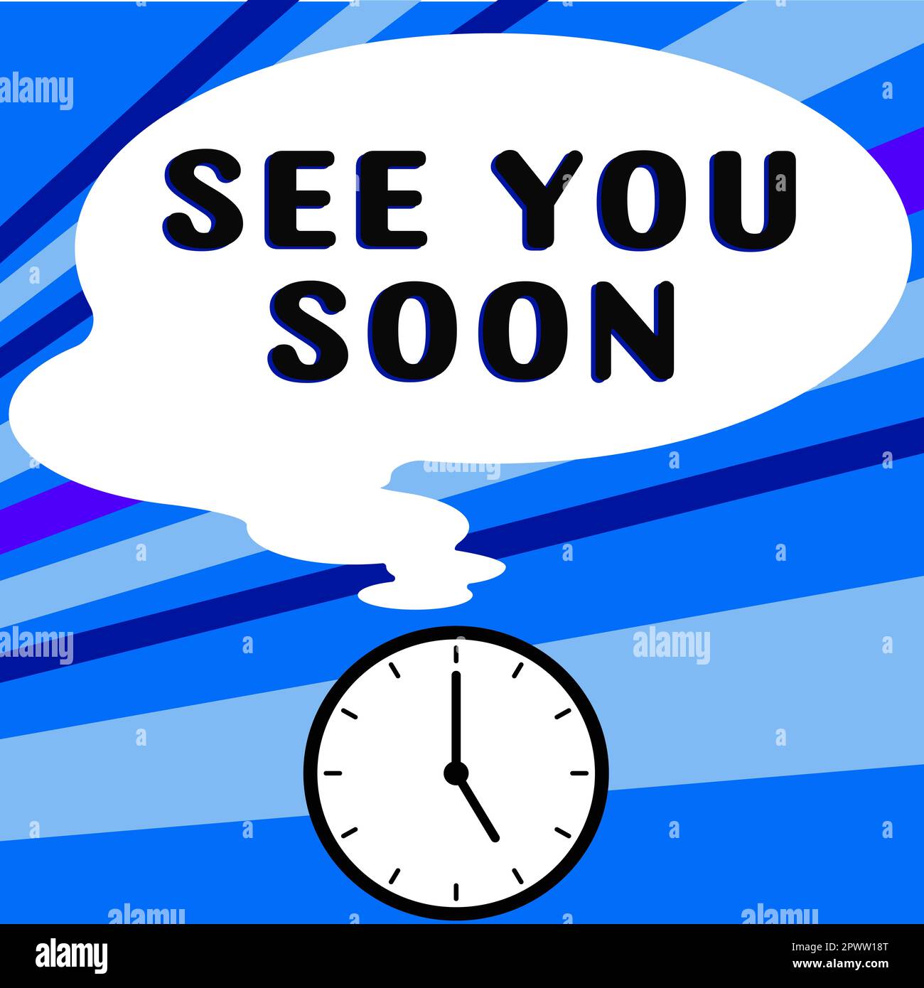 Text caption presenting See You Soon, Business approach used for saying ...