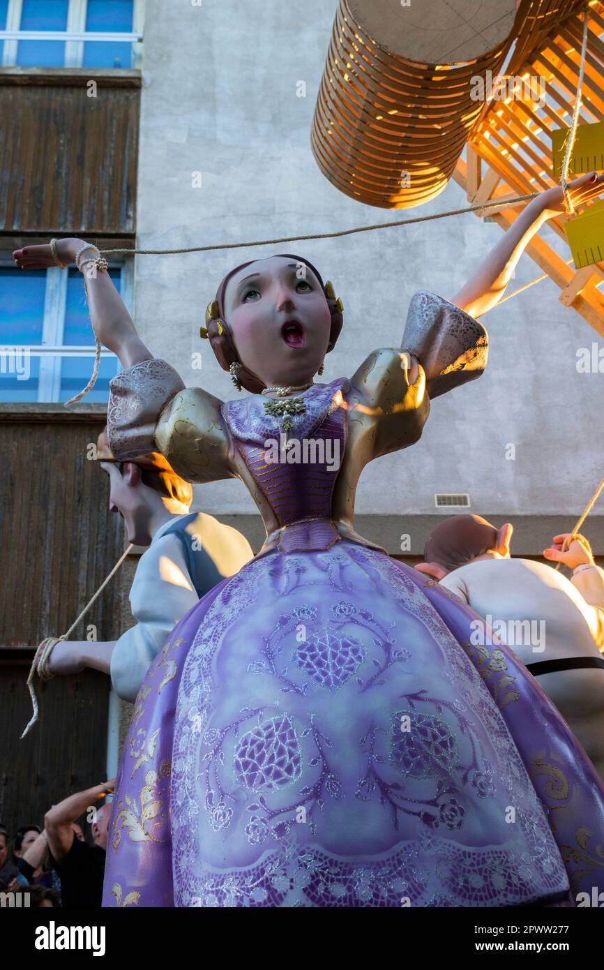Parade of Queens of Spain during the Sol Y Fiesta Festival.Leucate ...