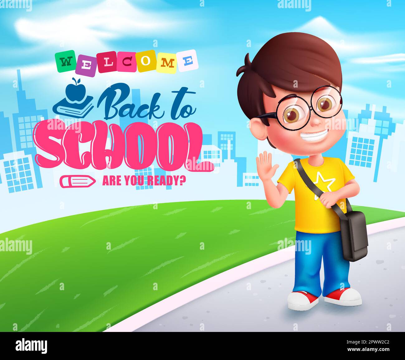 You in campus Stock Vector Images - Alamy