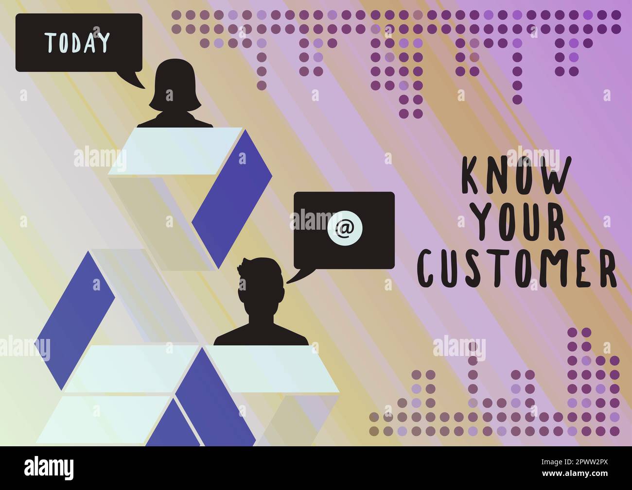 Inspiration showing sign Know Your Customer, Word for Marketing ...