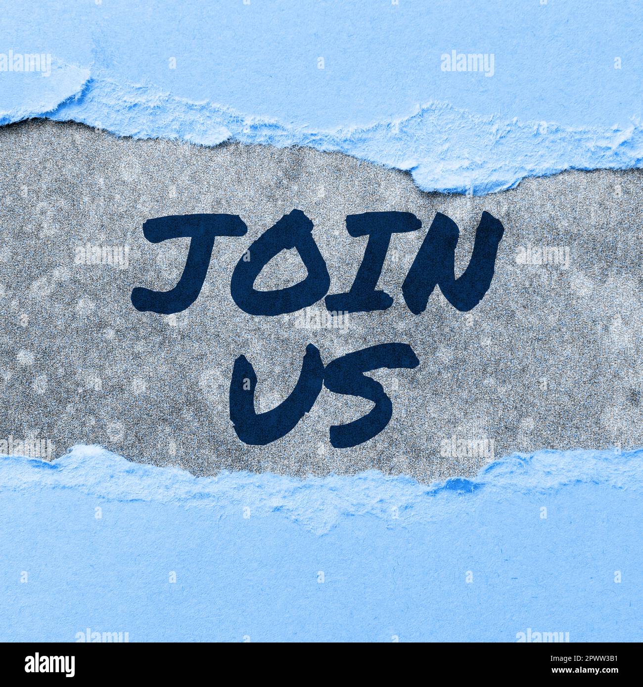 Text showing inspiration Join Us, Business showcase Register in ...