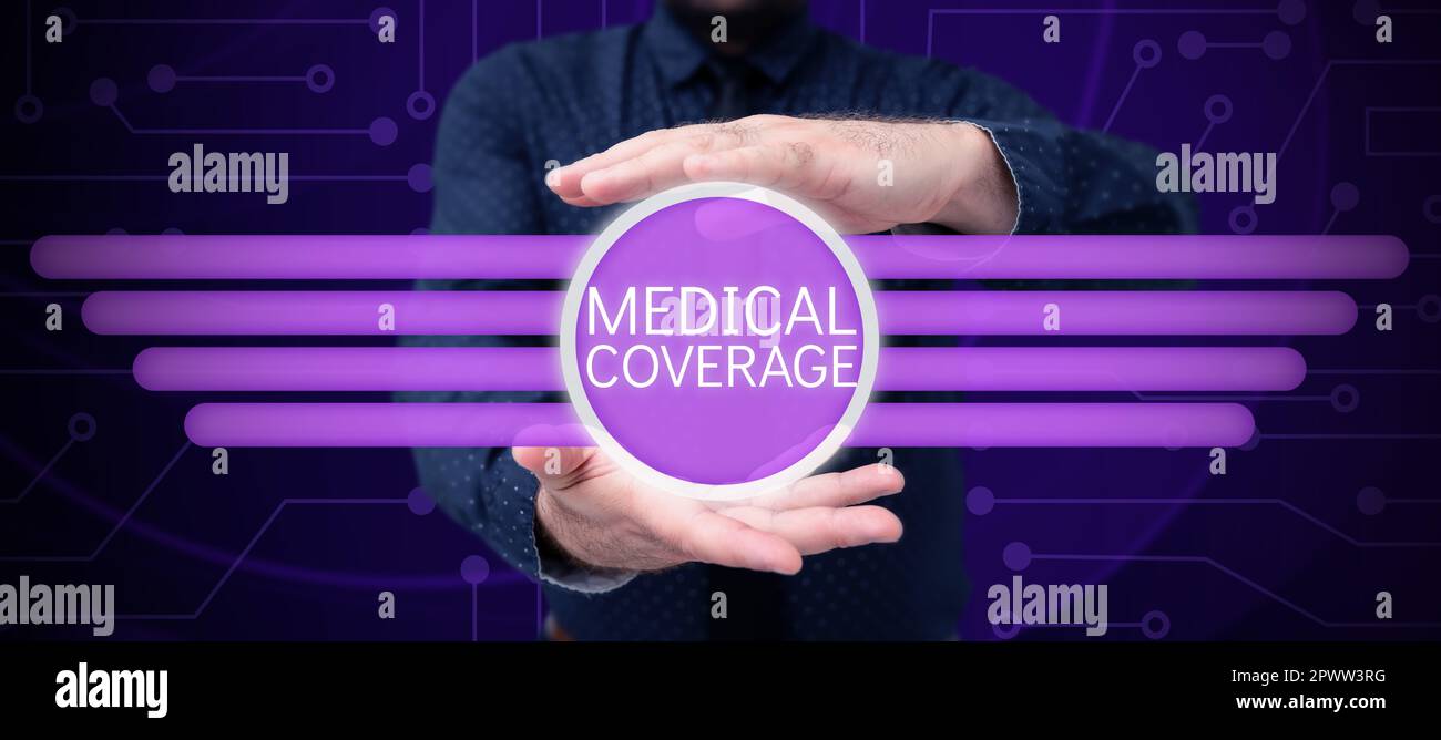 Conceptual display Medical Coverage, Business overview inclusion within ...