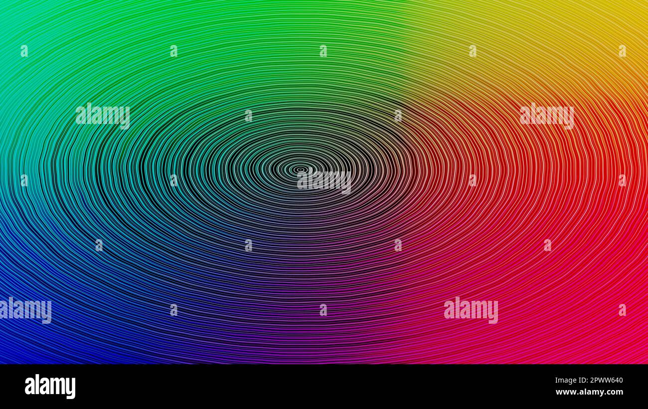 Curve shape. Vintage color gradient. 3D render Stock Photo - Alamy