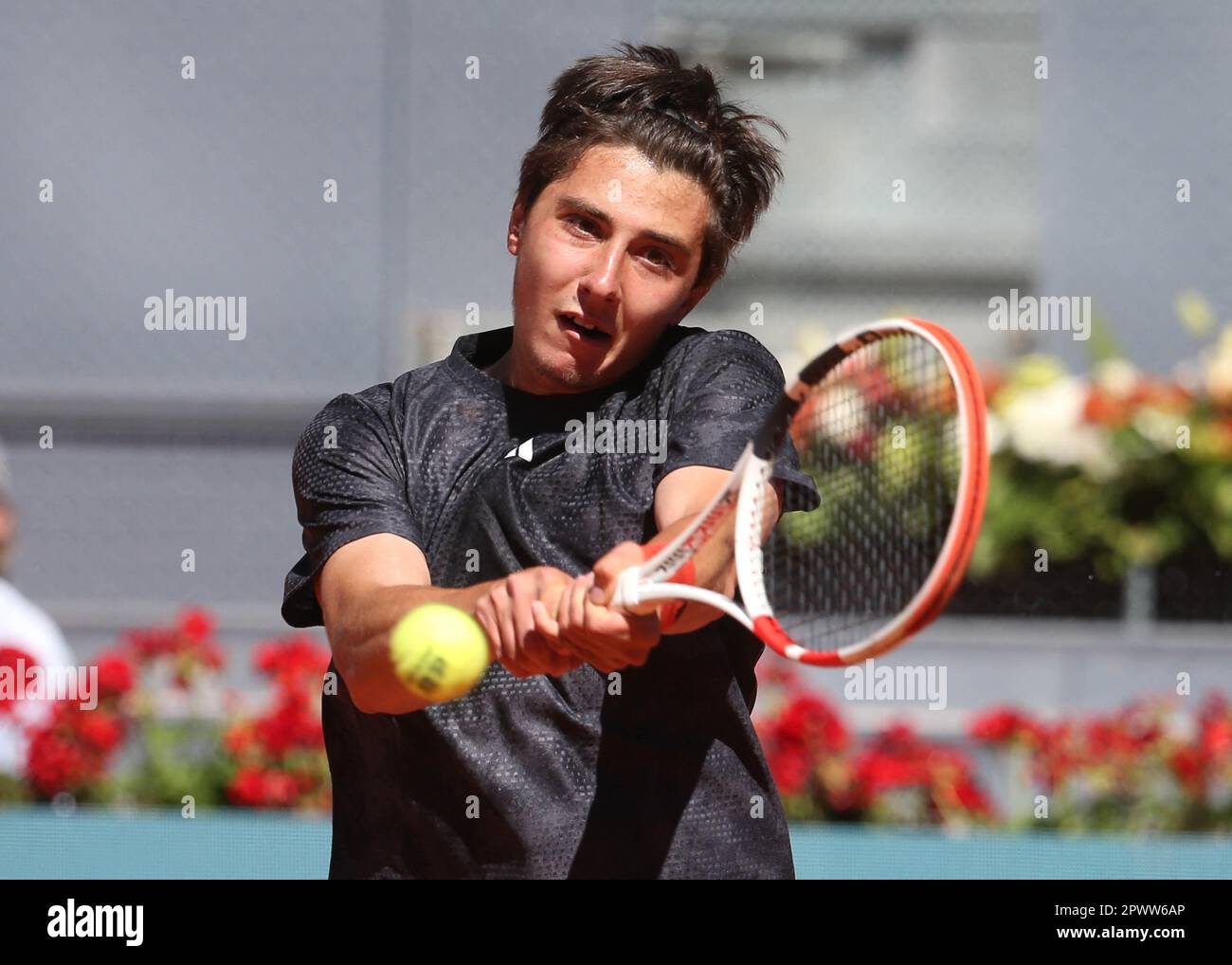 Madrid, Spain. 01st May, 2023. Alexander Shevchenko during the Mutua ...