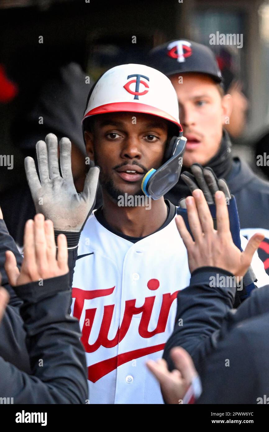 MINNEAPOLIS, MN - APRIL 25: Minnesota Twins Outfield Michael A. Taylor ...
