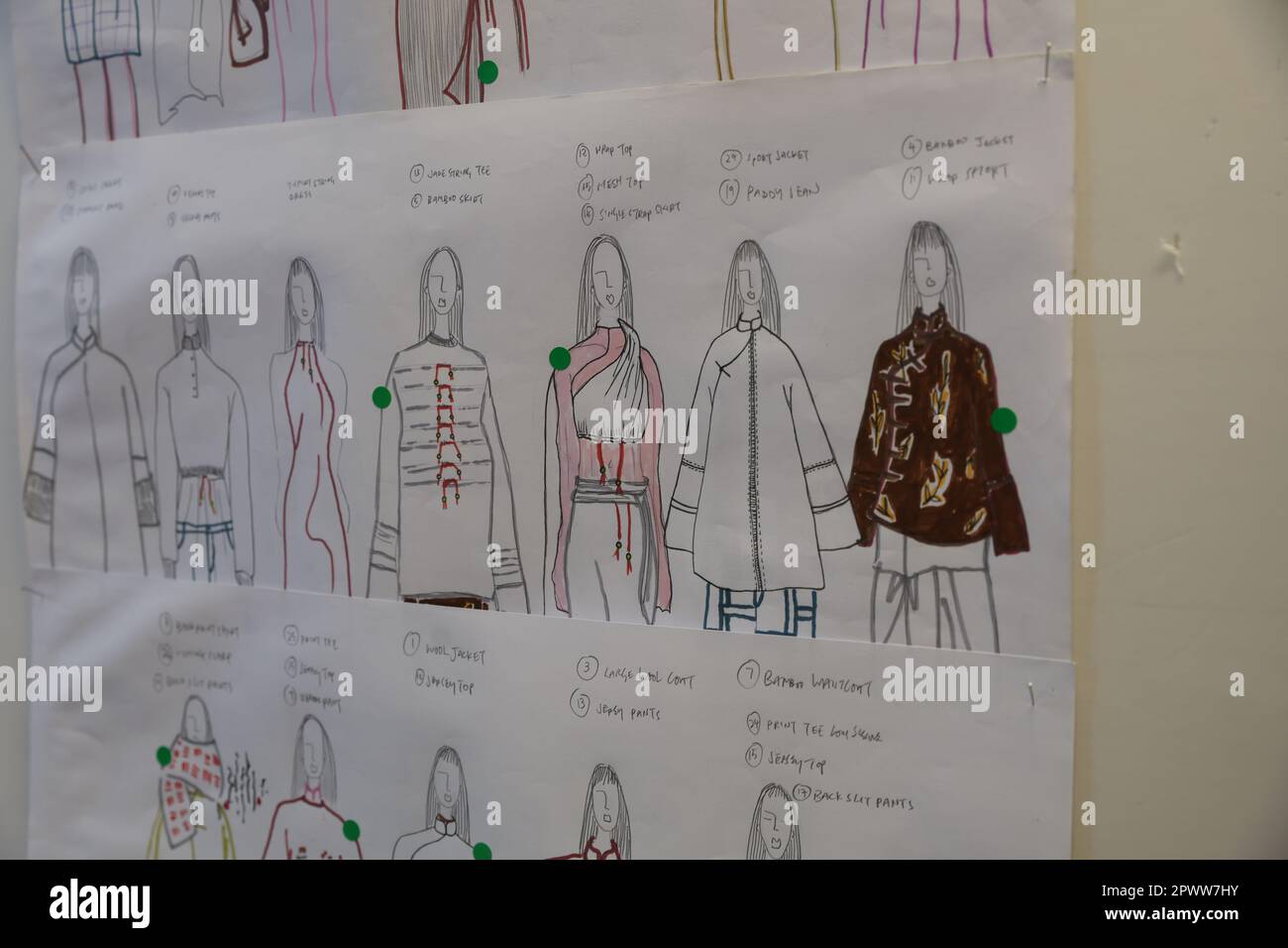 Creation by Yat Pit fashion designers Onying Lai and Jason Mui are ...