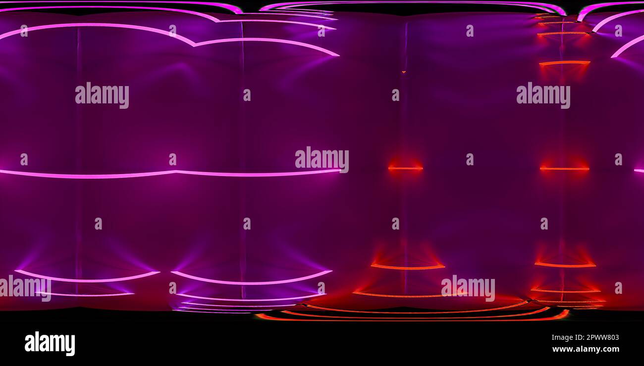 3d illustration, 3d rendering, vr 360 panorama abstract images of the ...