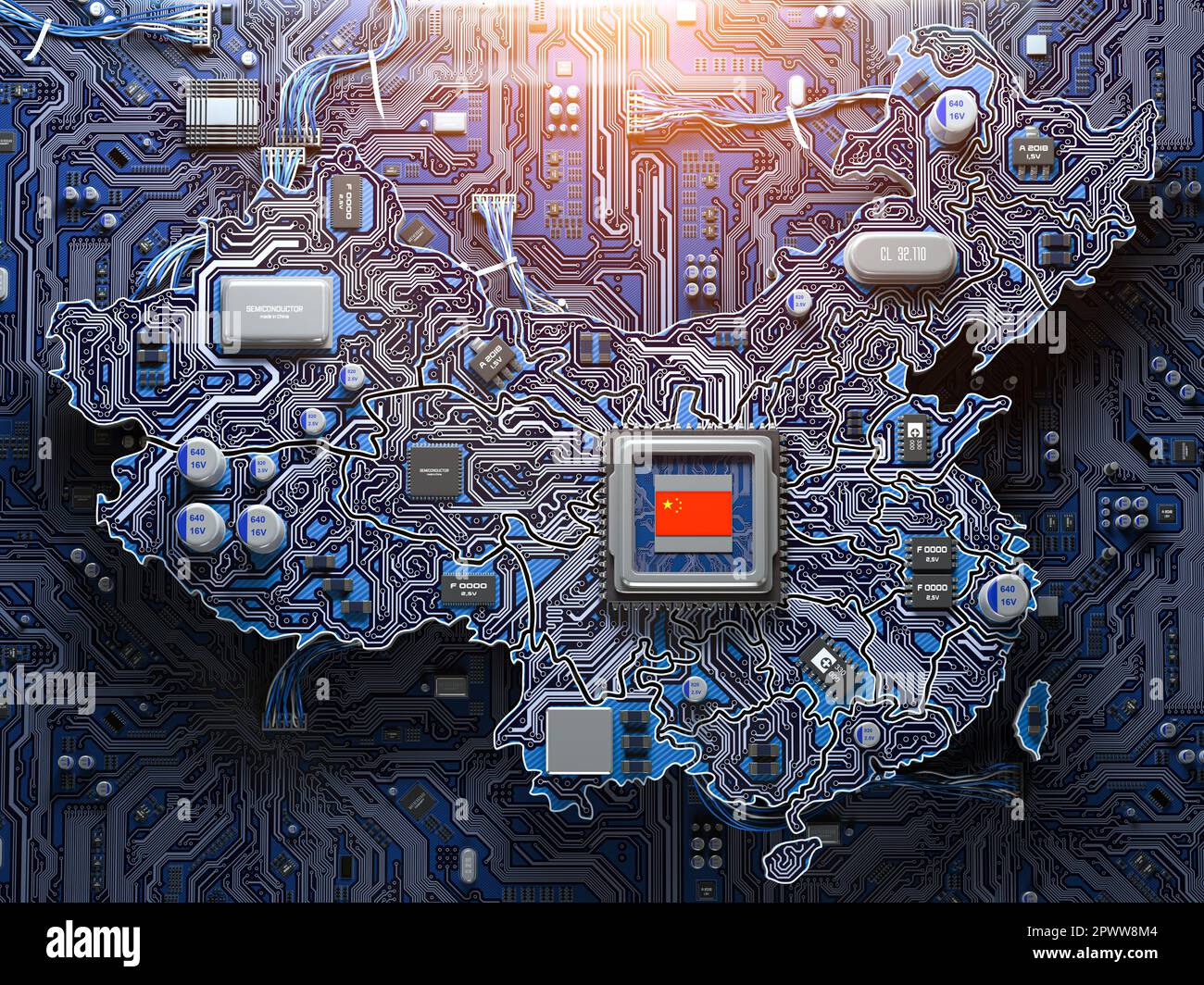 China semiconductor industry, computer chips manufacturing and ...