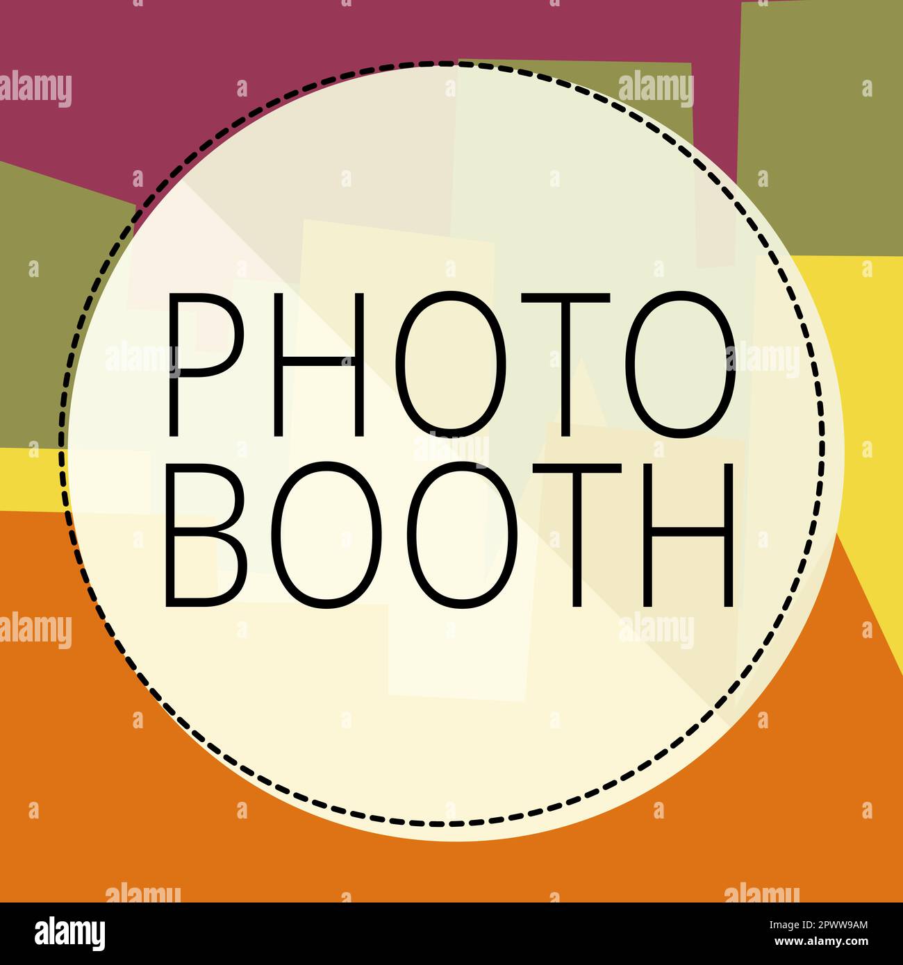 Hand writing sign Photo Booth, Internet Concept form of photo sharing ...