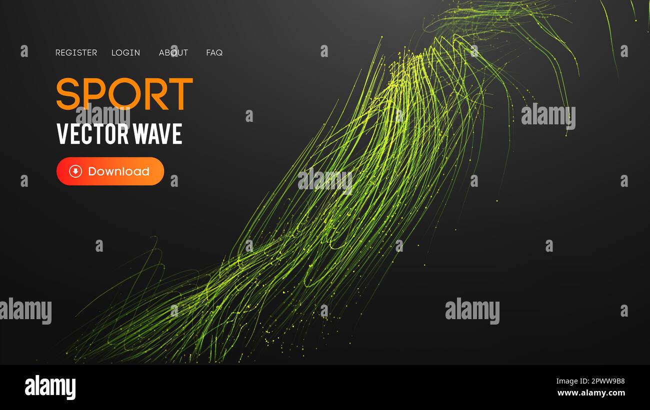 Sport game background. Vector abstract speed wave. Futuristic ...