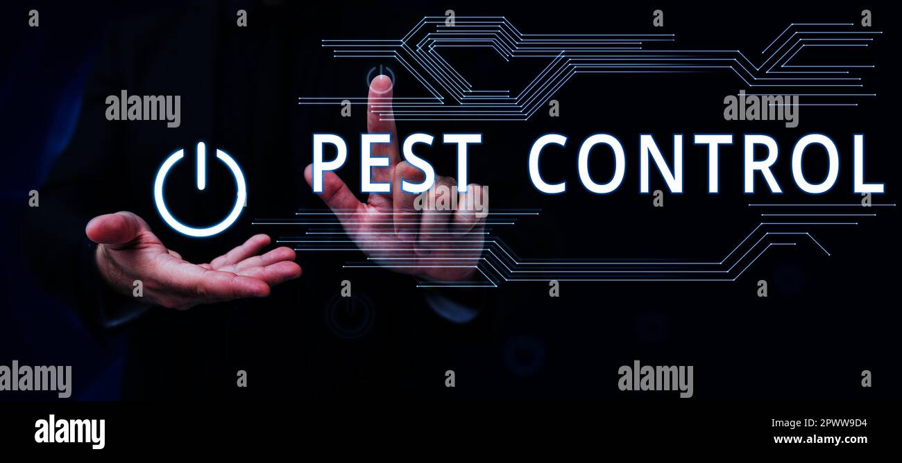 Inspiration showing sign Pest Control, Word for Killing destructive ...