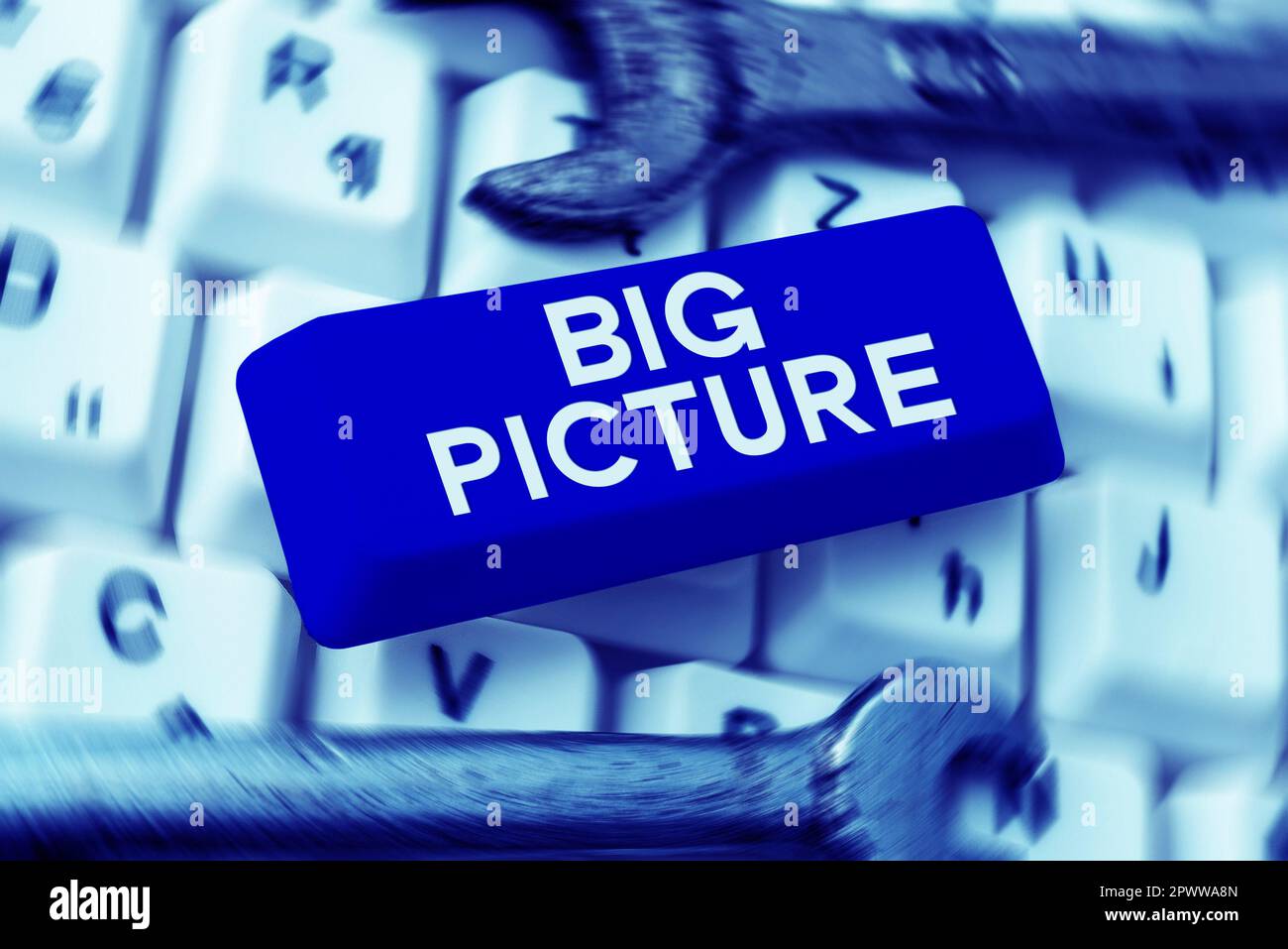 Writing displaying text Big Picture, Business showcase most important ...