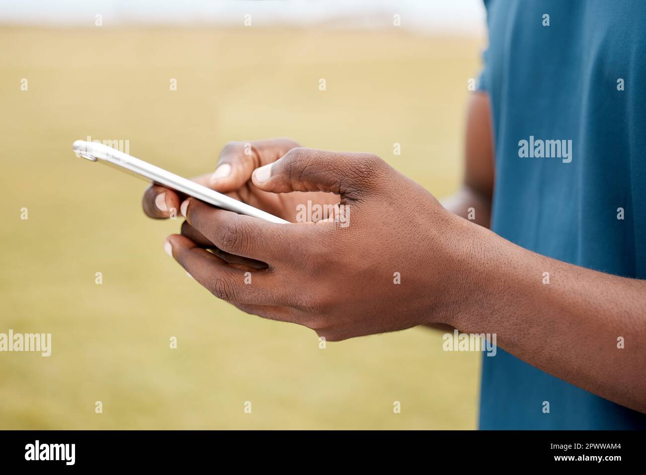 I have my own digital personal trainer. Closeup shot of an ...