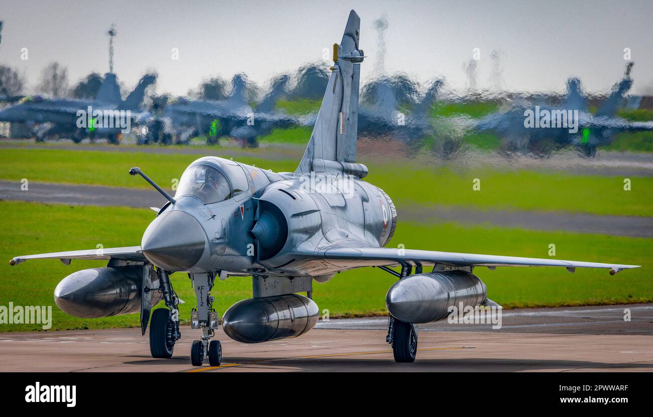 Fast Jet Movements at RAF Waddington during Exercise Cobra Warrior 23-1 ...