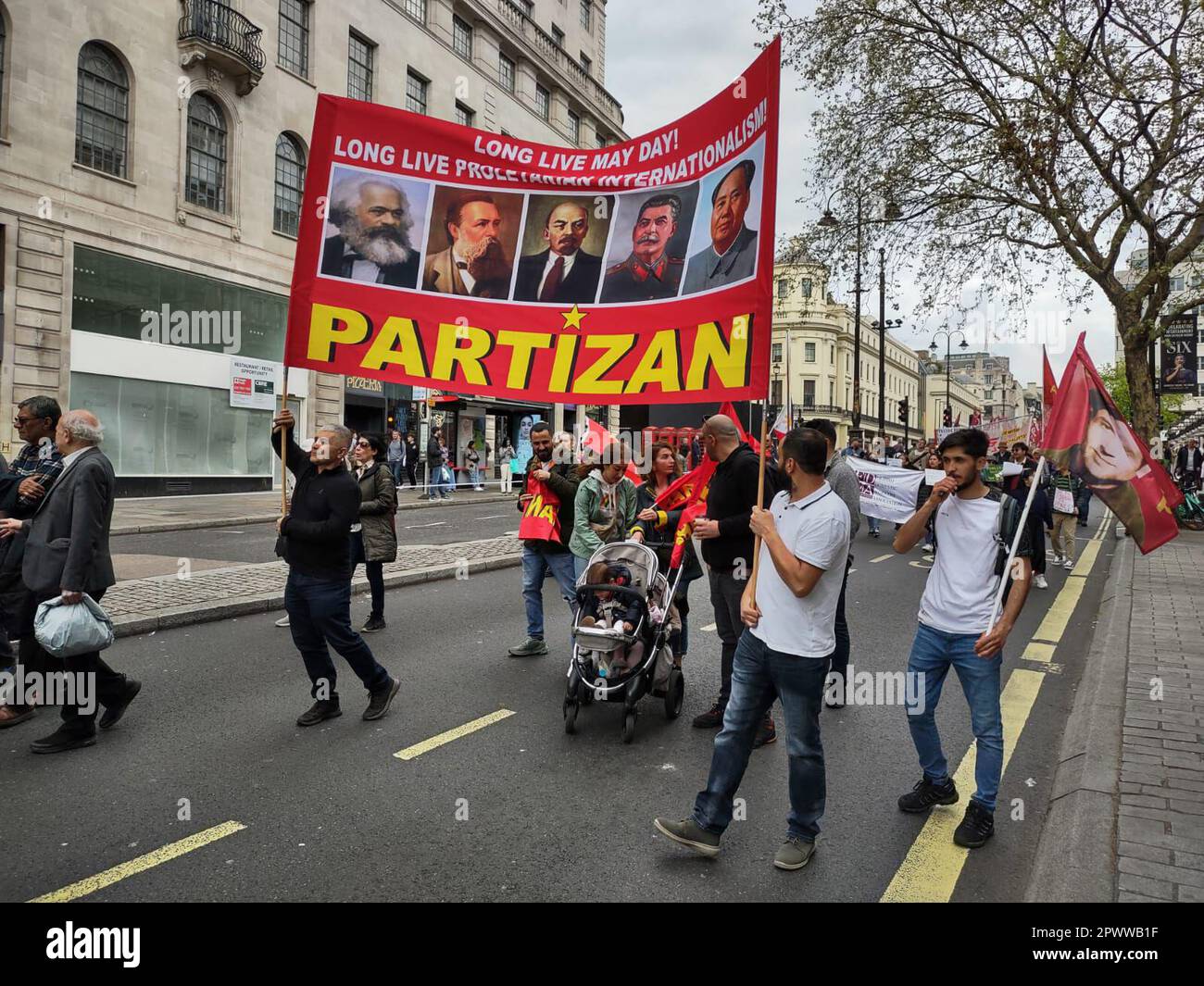 Trafalgar Square, London WC2N 5DS, United Kingdom. May 1, 2023. London ...