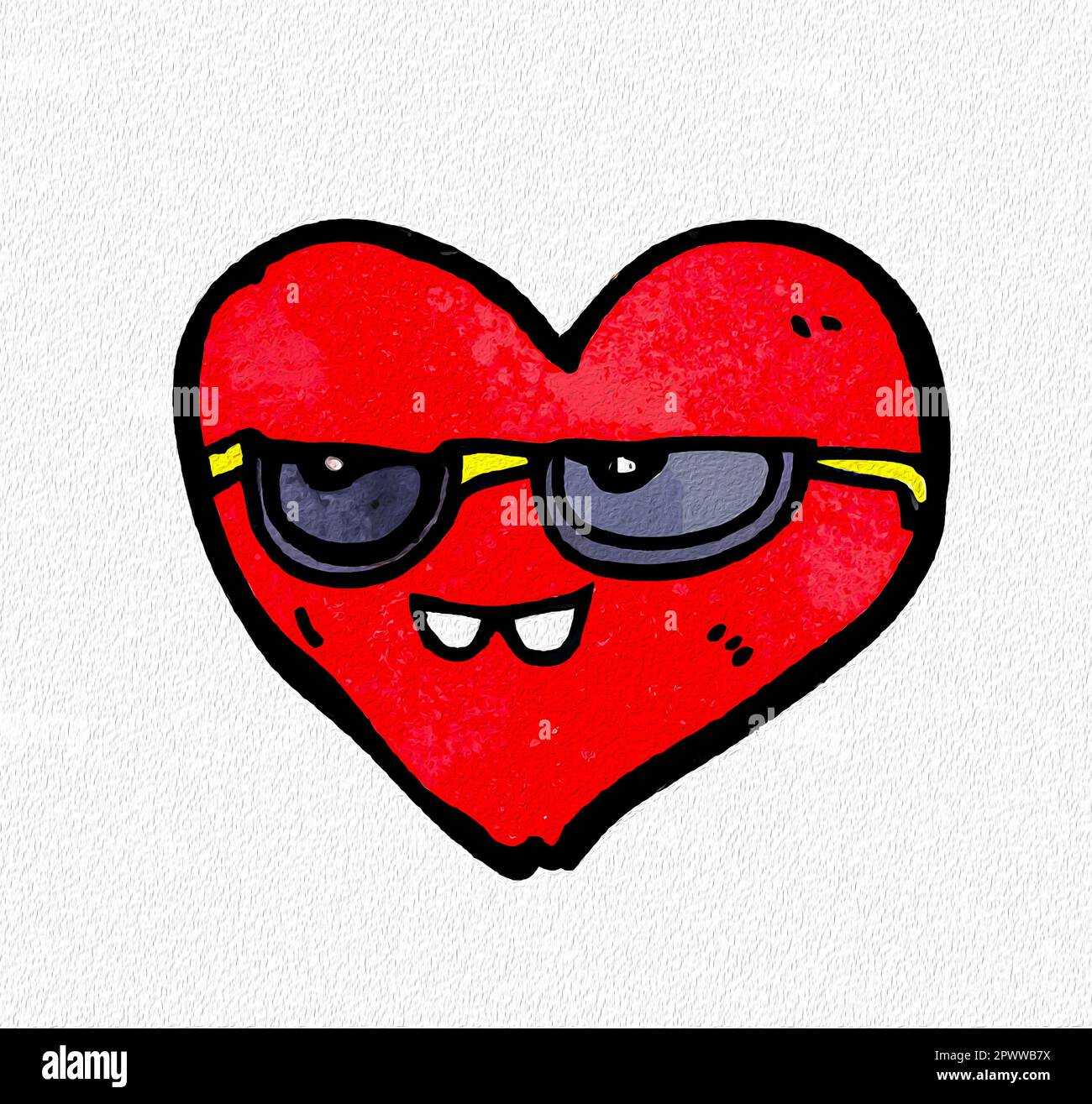 Cartoon heart Cut Out Stock Images & Pictures - Alamy