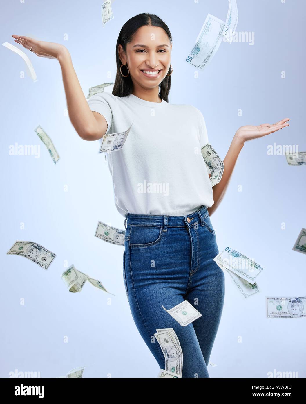 Falling bank notes hi-res stock photography and images - Alamy