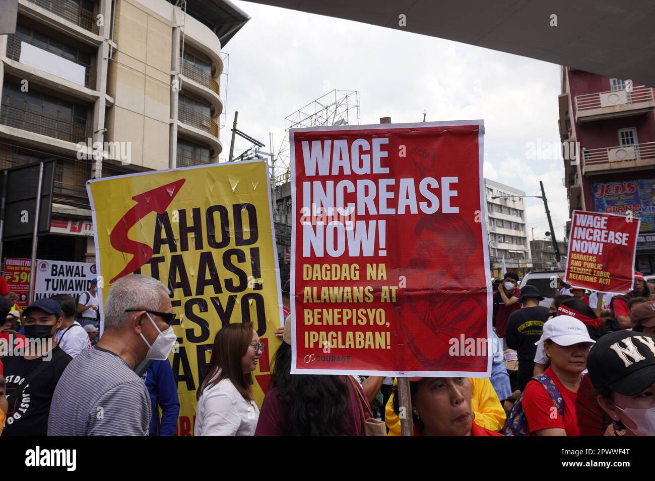 Manila, Philippines. 01st May, 2023. Various Filipino labor groups and ...