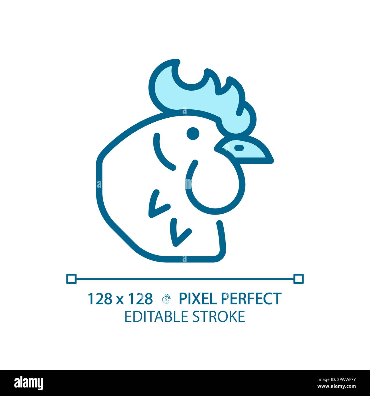 Poultry pixel perfect blue RGB color icon Stock Vector Image & Art - Alamy Poultry pixel perfect blue RGB color icon Stock Vector Image & Art - Alamy