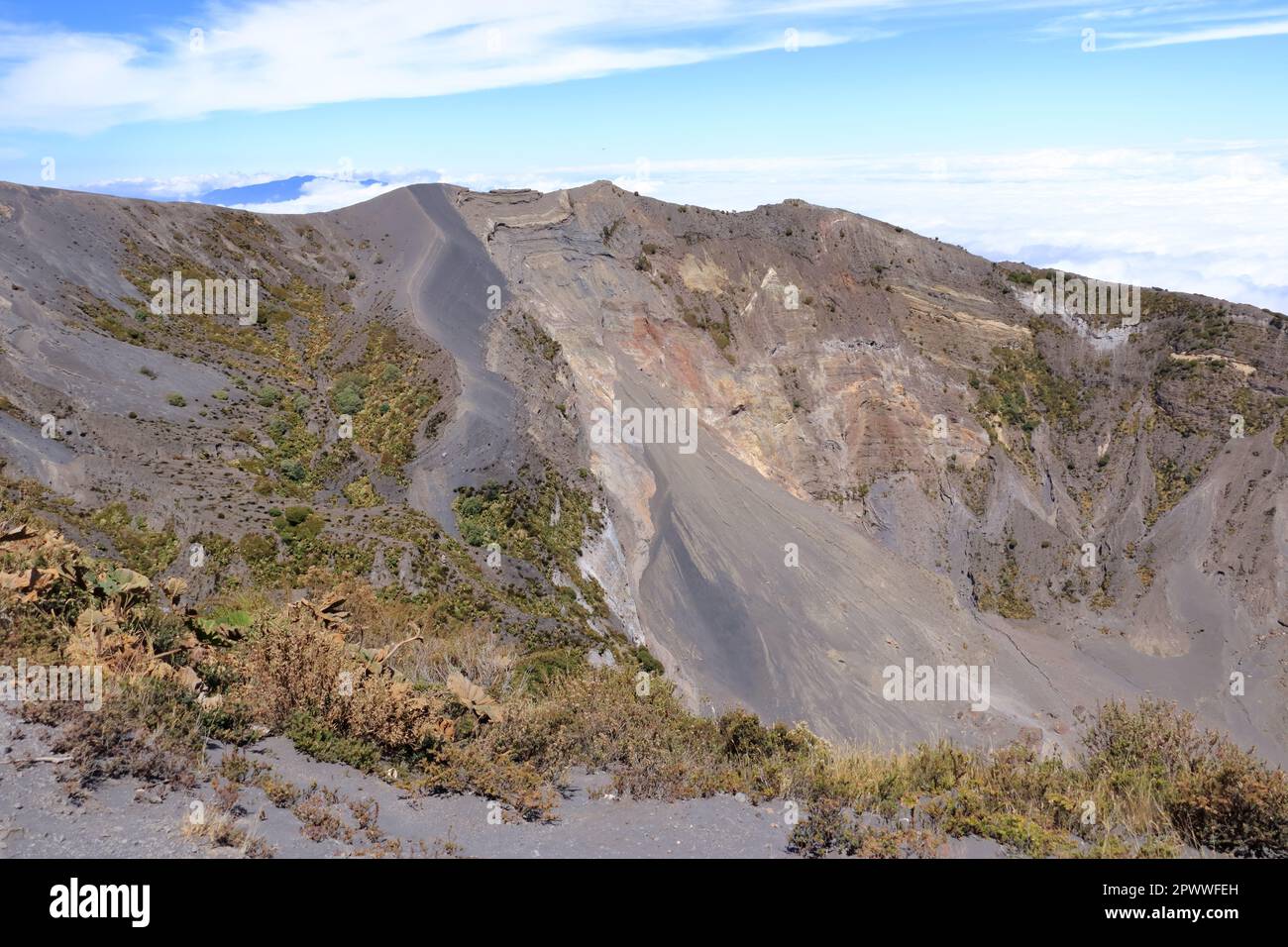 Costa Rica. Irazu Volcano National Park (Spanish: Parque Nacional ...
