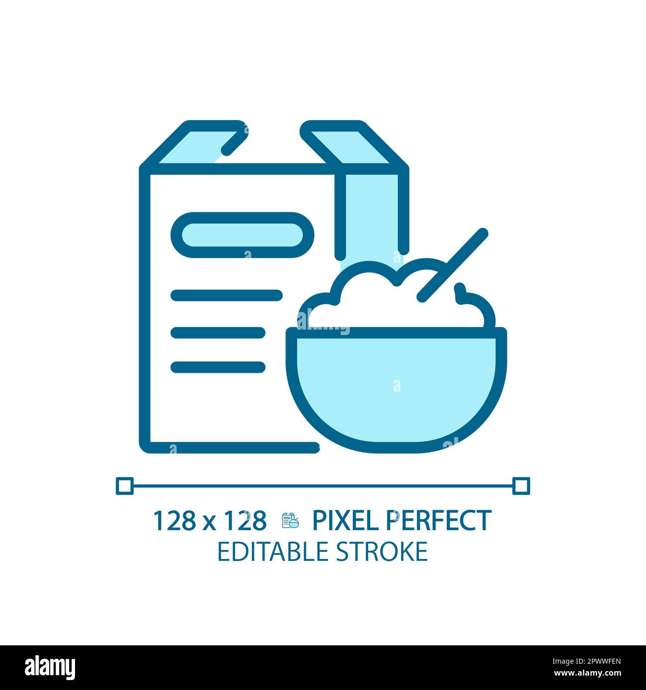 Cereals pixel perfect blue RGB color icon Stock Vector Image & Art - Alamy Cereals pixel perfect blue RGB color icon Stock Vector Image & Art - Alamy