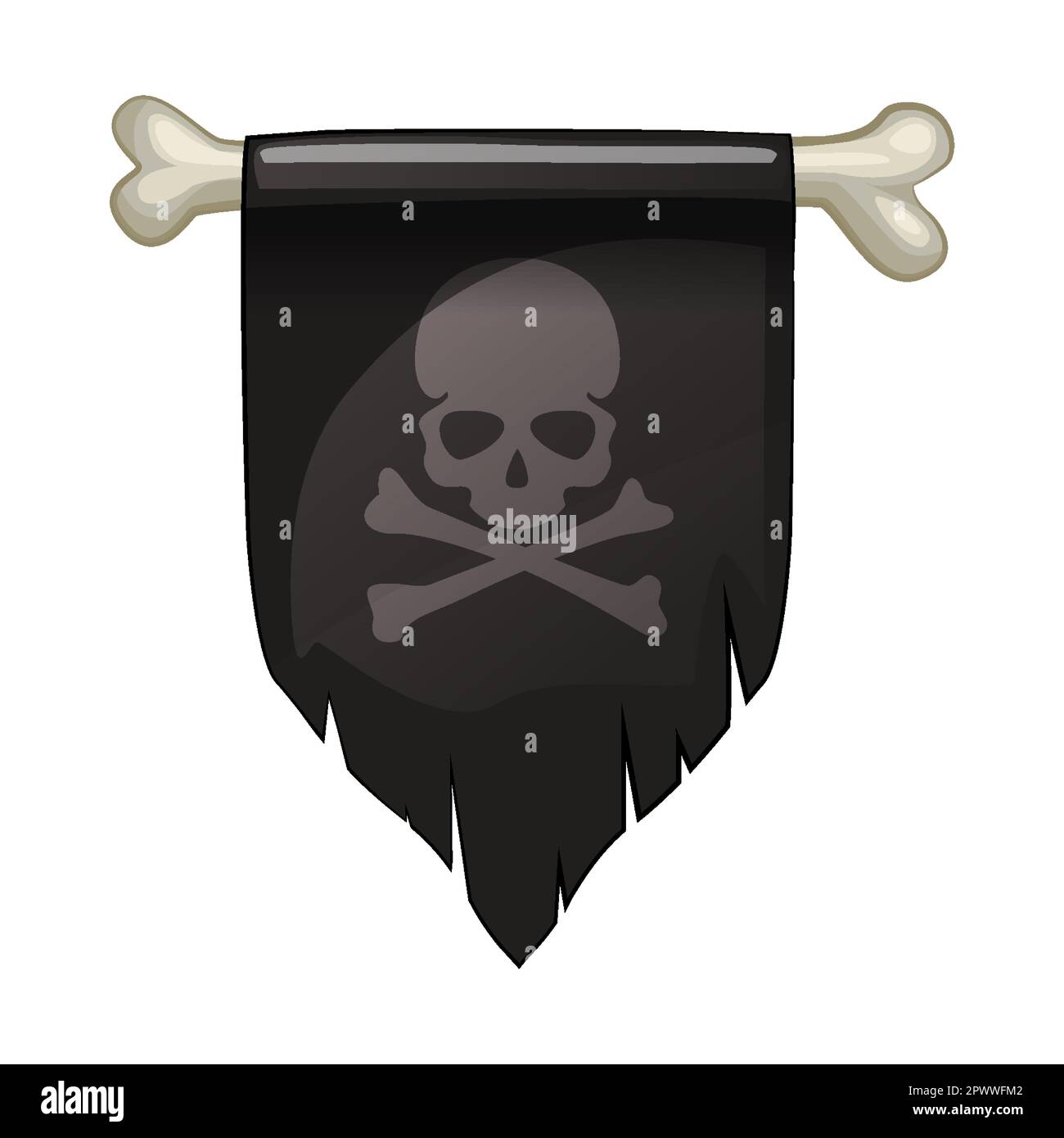 Halloween Pirate Flag Plus Size Skeleton Flag Rogue Pirate Costume For