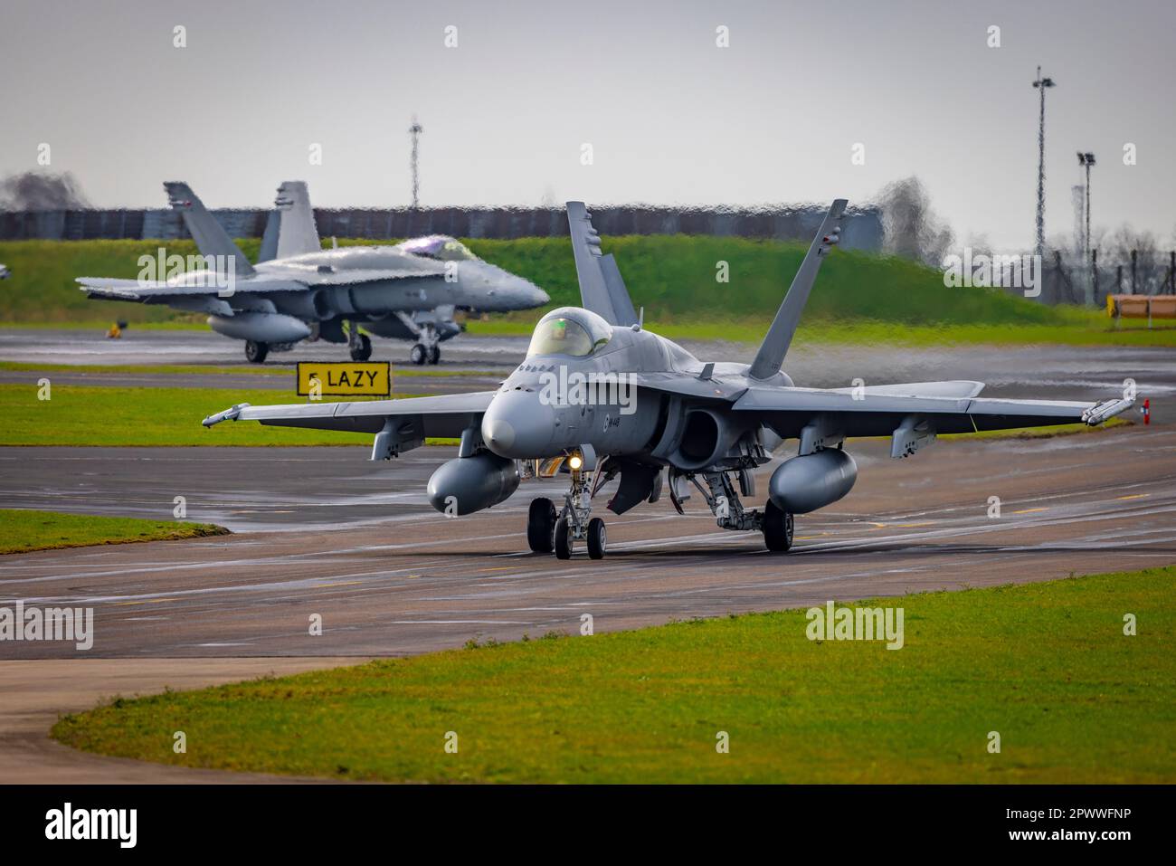 Fast Jet Movements at RAF Waddington during Exercise Cobra Warrior 23-1 ...