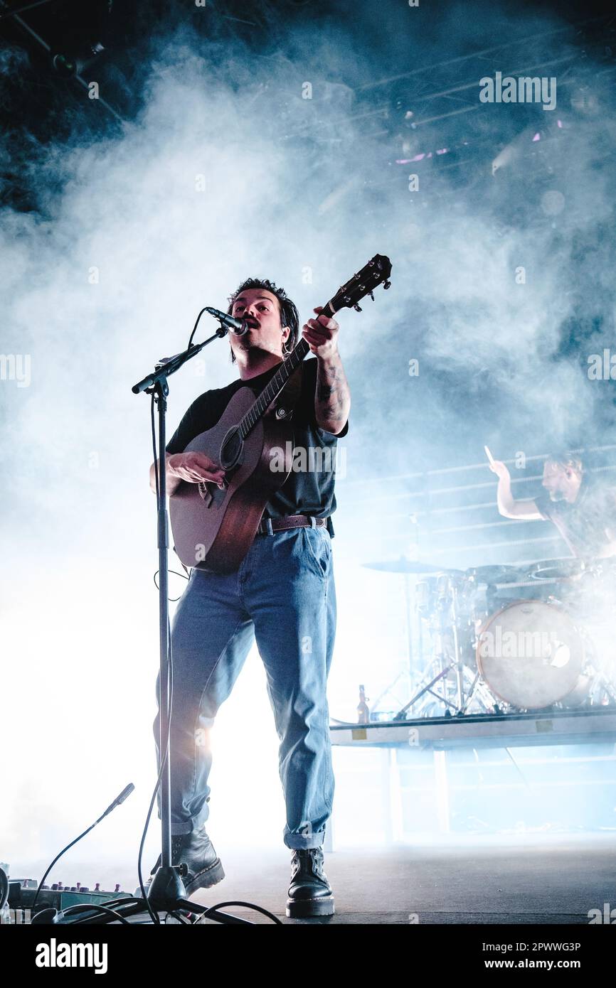 Bern, Switzerland. 30th, April 2023. The German indie folk band Milky ...