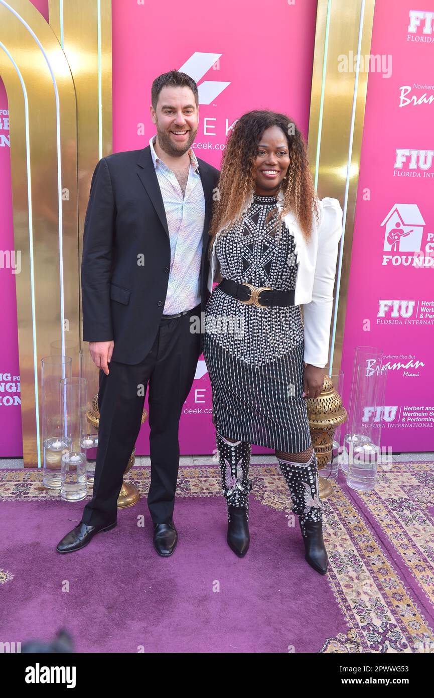 MIAMI, FL - APRIL 29: The CEO of Playing for Change Foundation, Jake ...
