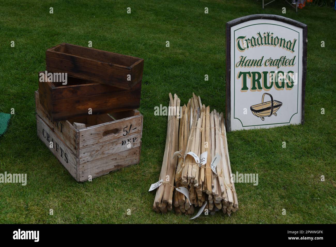 Traditional trugs hi-res stock photography and images - Alamy