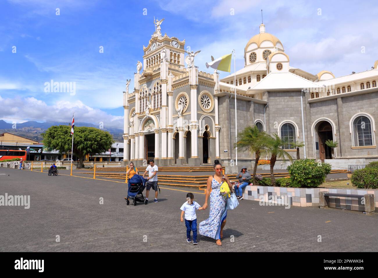 March 3 2023 - Cartago in Costa Rica: Impressive aerial view with ...
