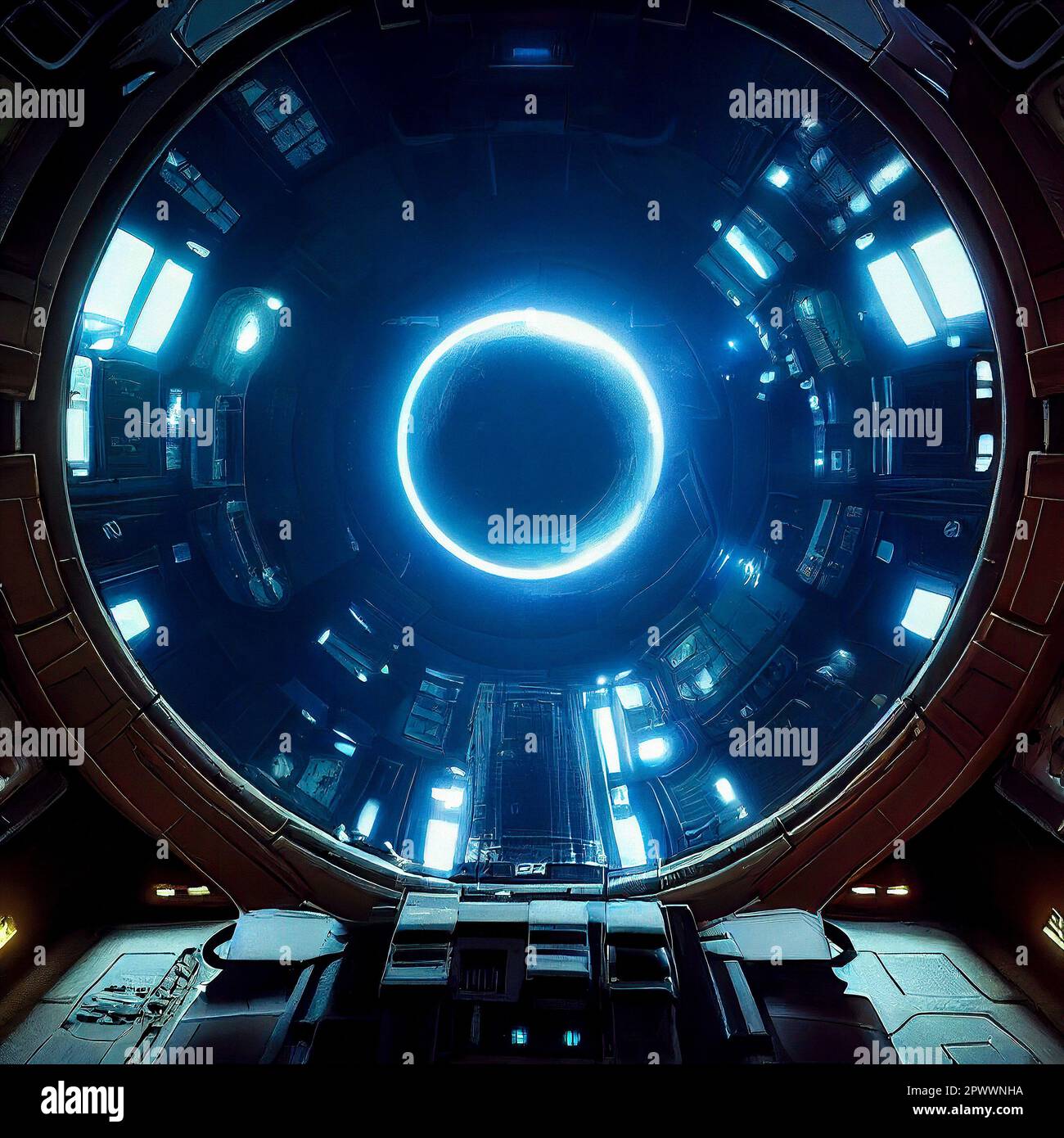 Alien ship interior hi-res stock photography and images - Alamy