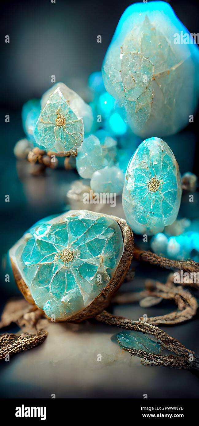 Unique gemstones hi-res stock photography and images - Alamy
