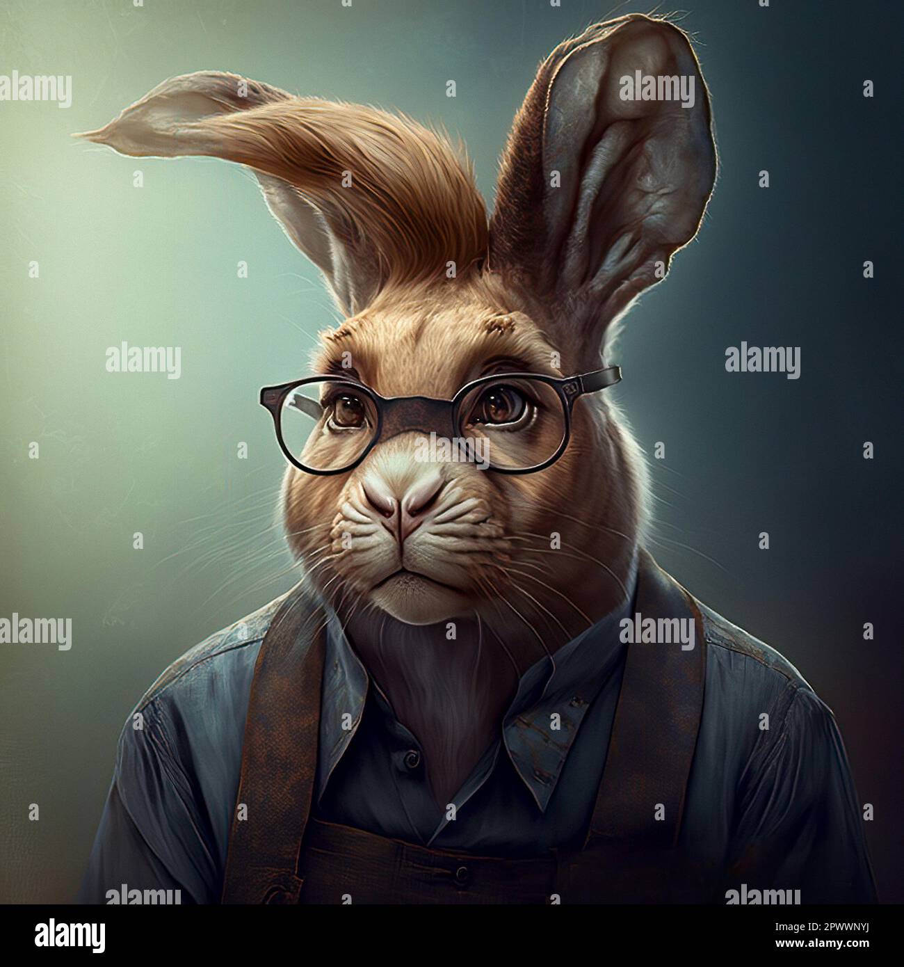 Anthropomorphic rabbit hi-res stock photography and images - Alamy