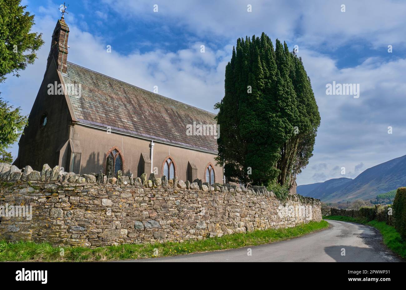 St bartholomews church mountain hi-res stock photography and images - Alamy