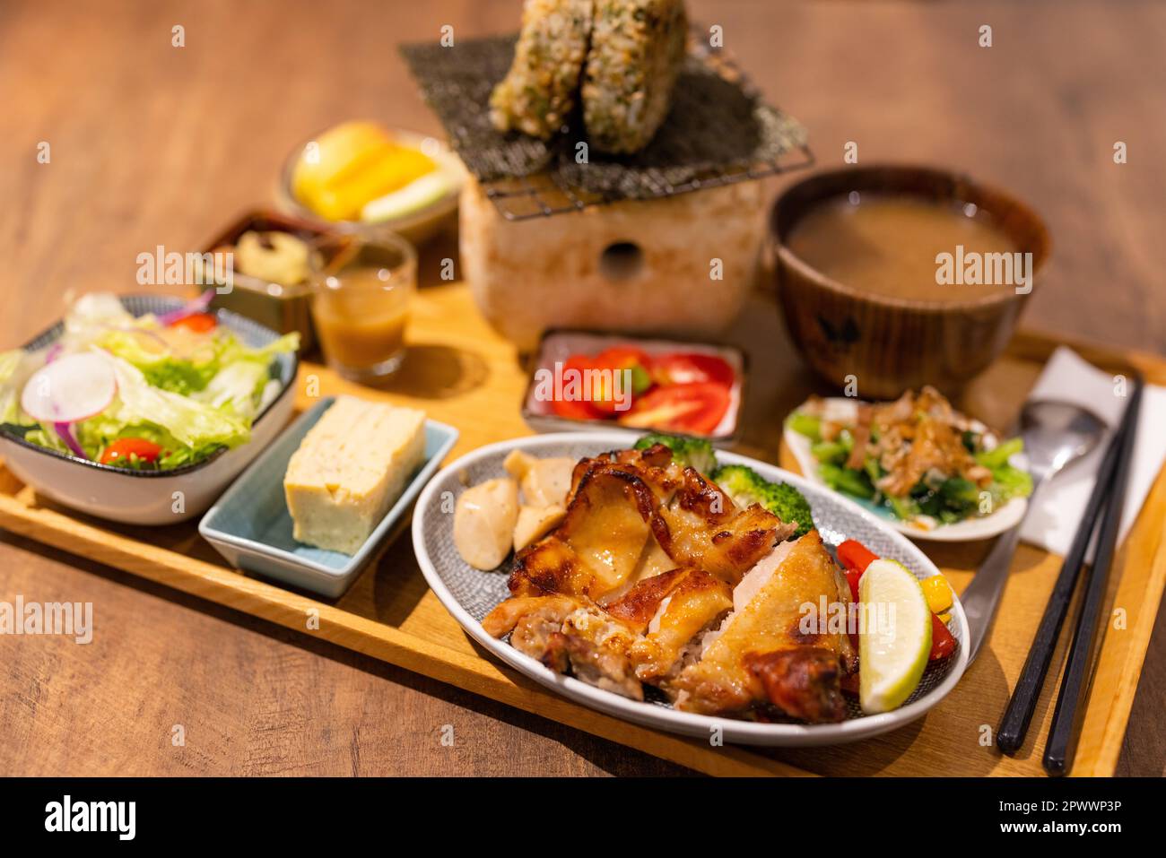 Japanese miso fried chicken hi-res stock photography and images - Alamy