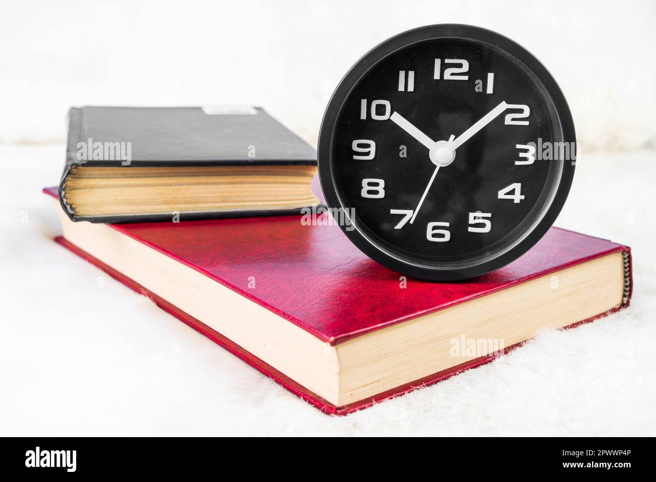 Black alarm clock stacked hi-res stock photography and images - Alamy