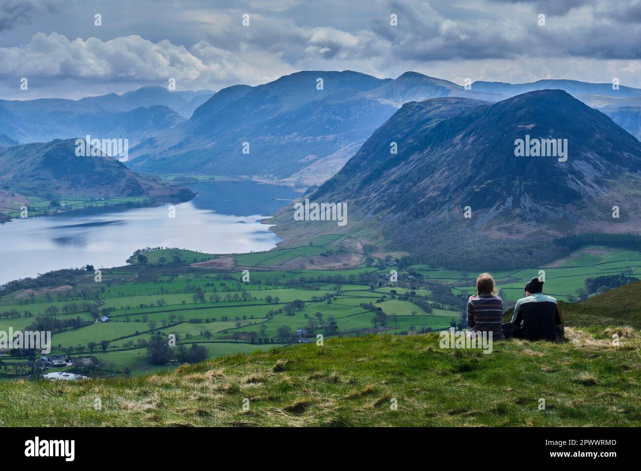 Crummock water with loweswater hi-res stock photography and images - Alamy