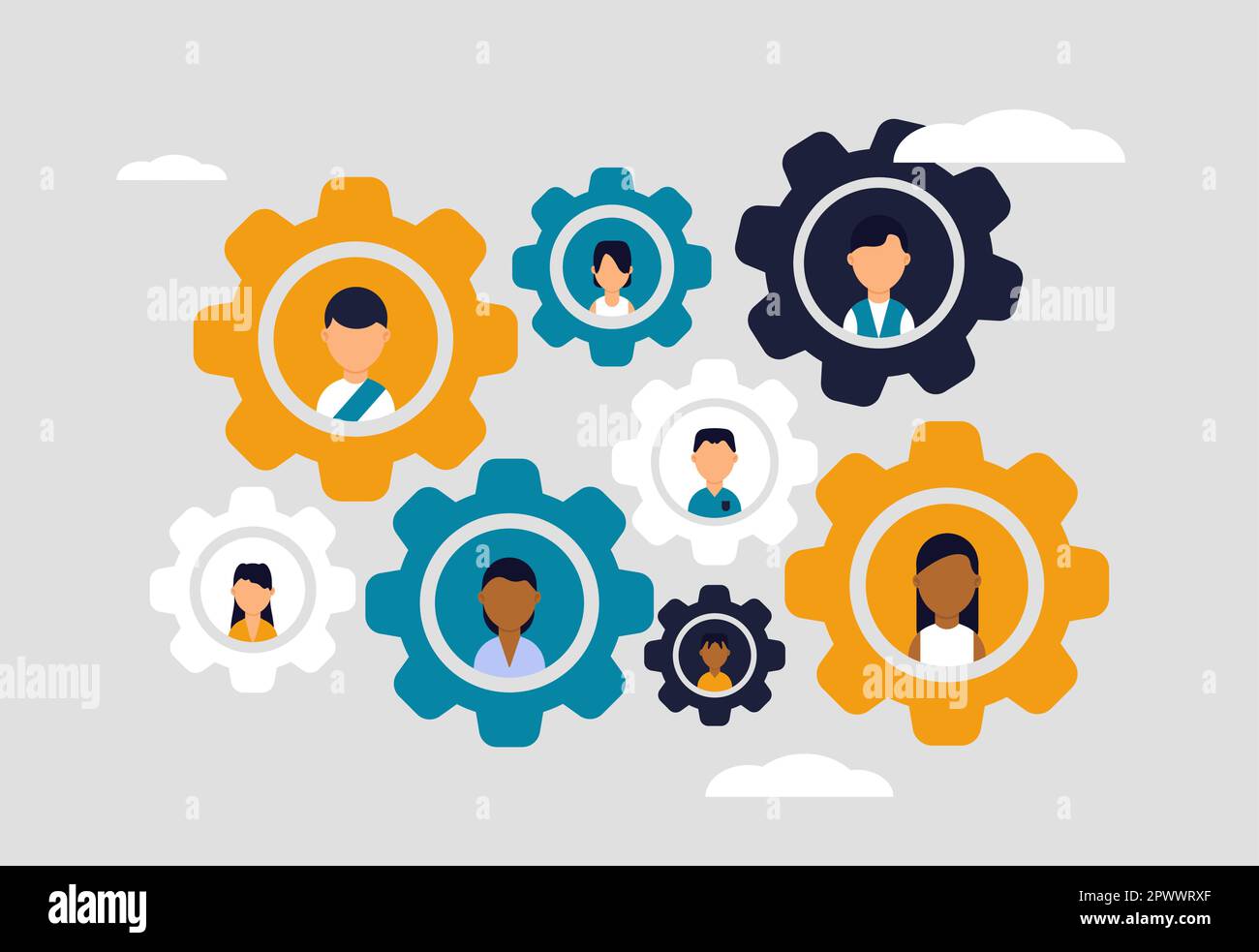 Diversity of skills Stock Vector Images - Alamy