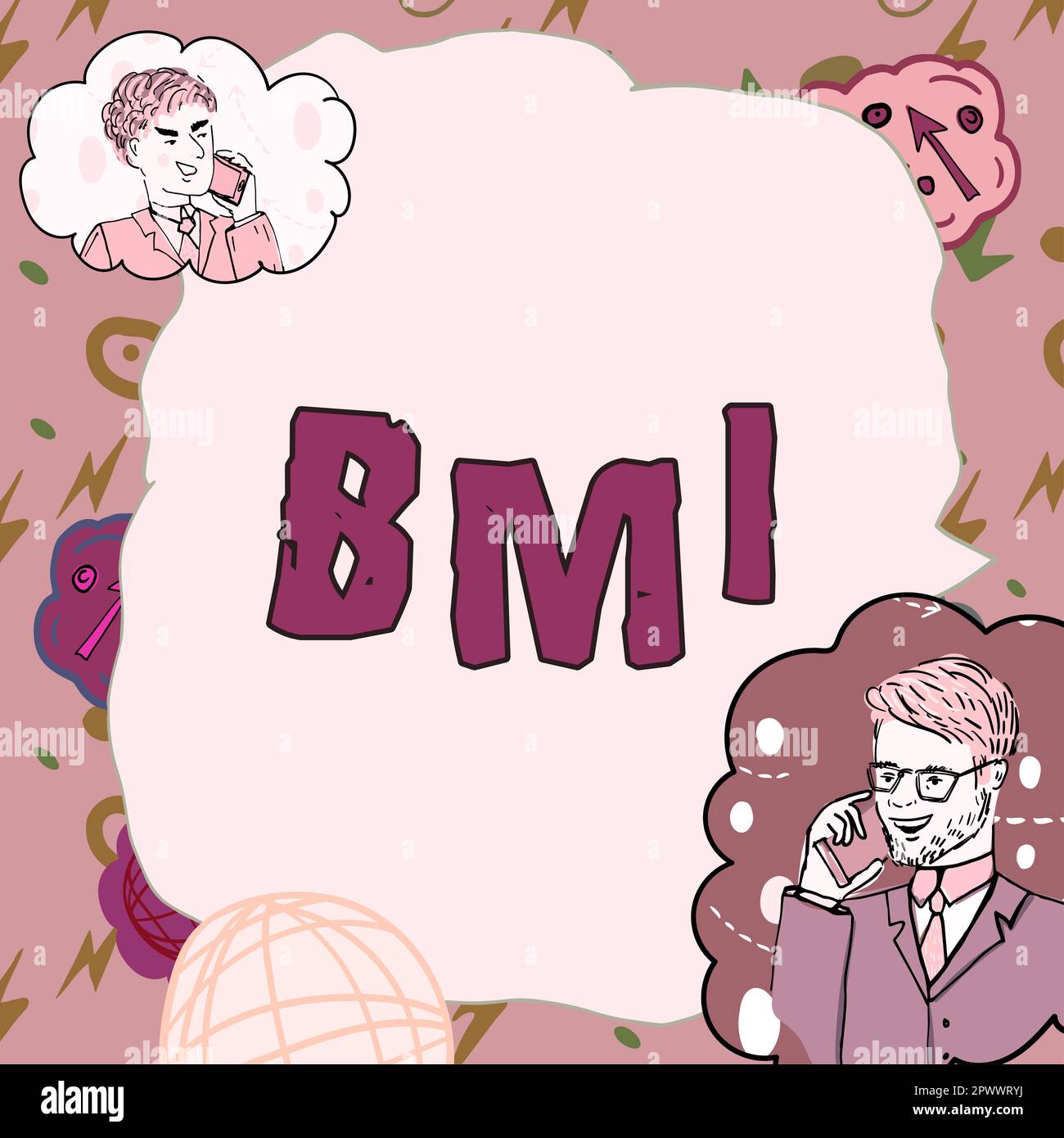 Text sign showing Bmi, Business idea Method of estimating body fat ...