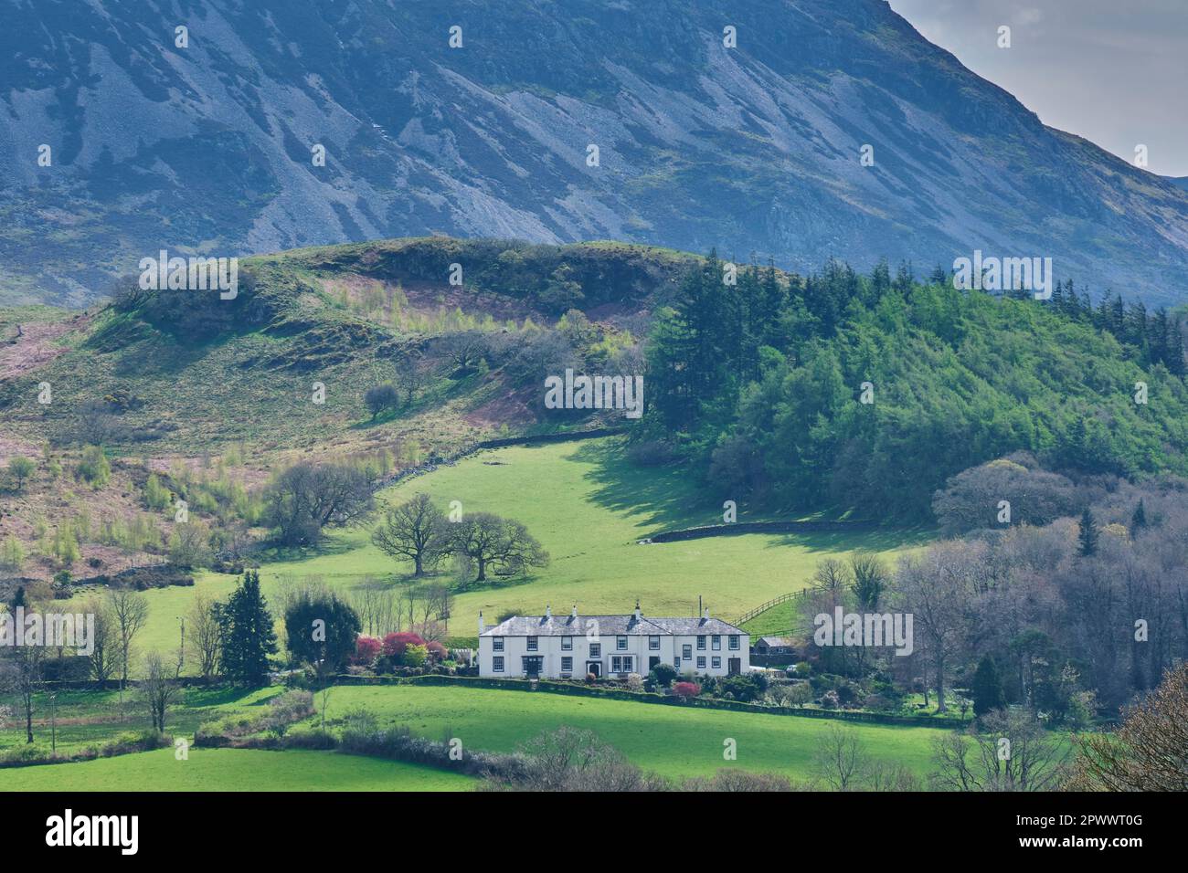 Scale Hill Hotel, Crummock Water, Lake District, Cumbria Stock Photo ...