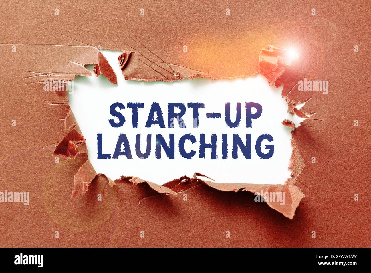 Handwriting text Start Up Launching, Business showcase Launch starting ...