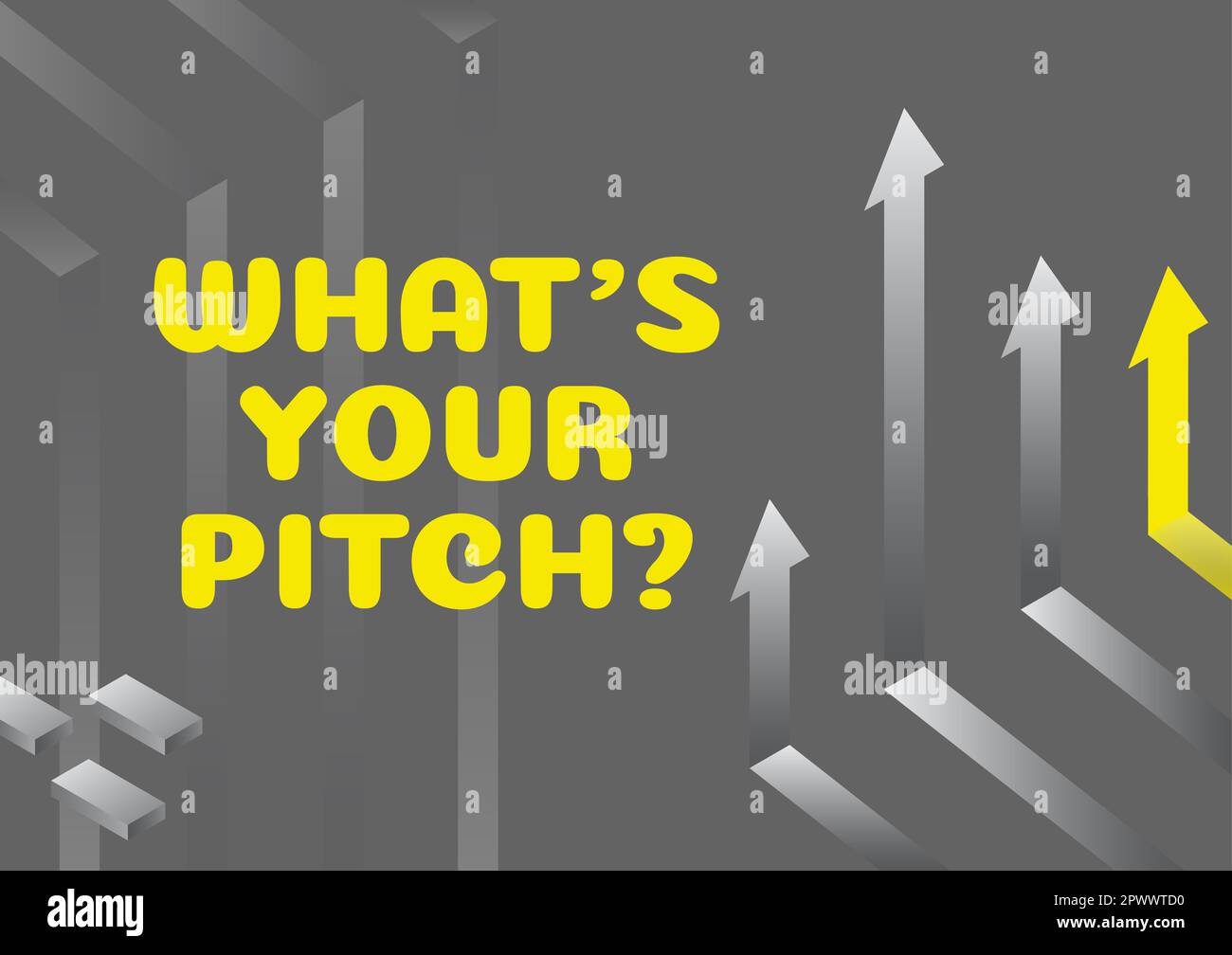 Hand writing sign What's Your Pitch, Word Written on make a determined ...