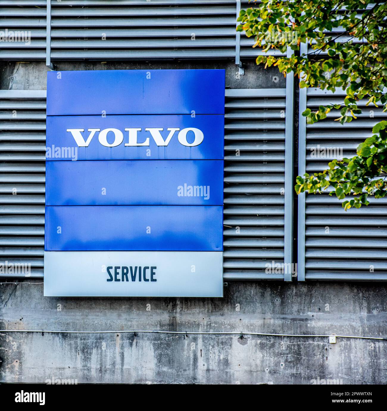 Gothenburg, Sweden – September 20 2019: Logo of Volvo Service Stock ...