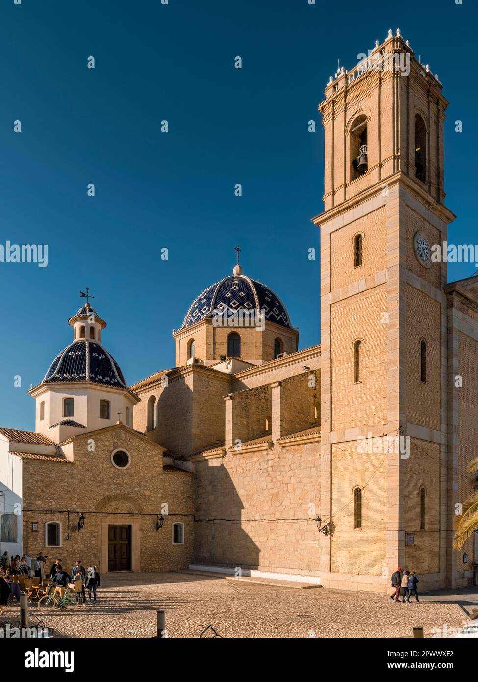 Altea with its church hi-res stock photography and images - Alamy