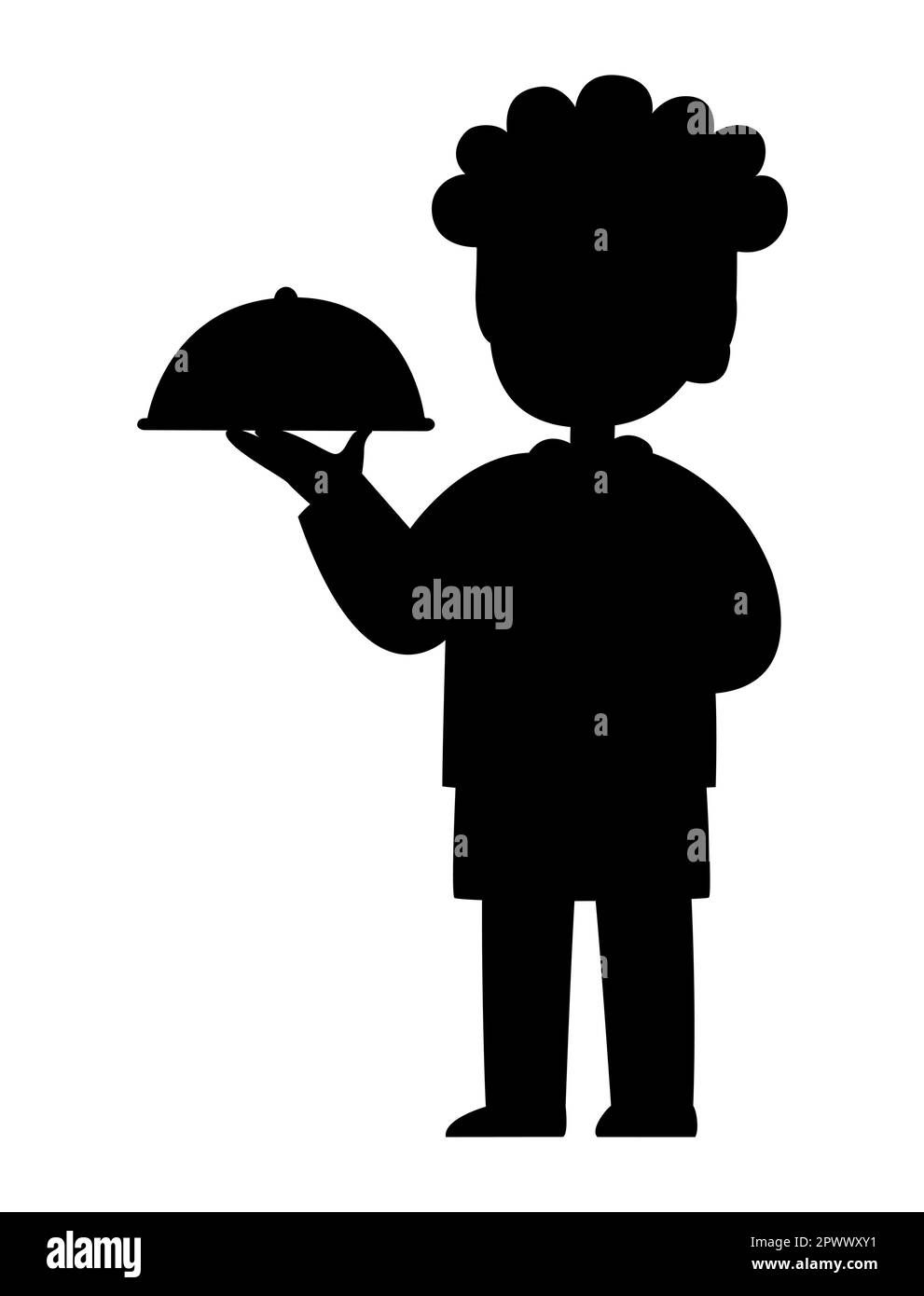 With a black cap Stock Vector Images - Alamy