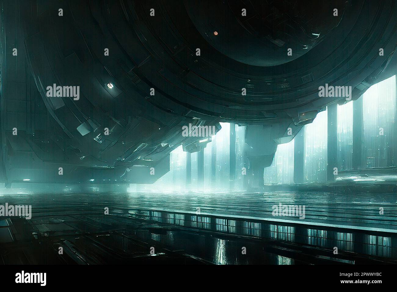 Alien ship interior hi-res stock photography and images - Alamy