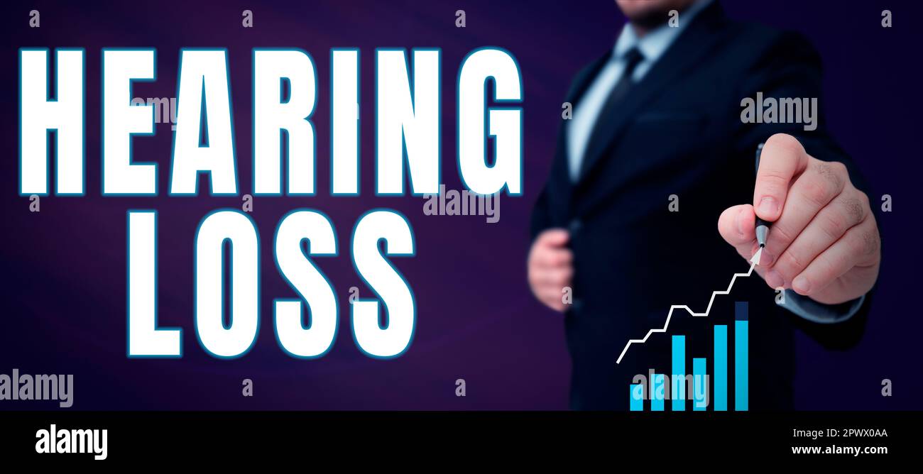 Conceptual caption Hearing Loss, Concept meaning is partial or total ...