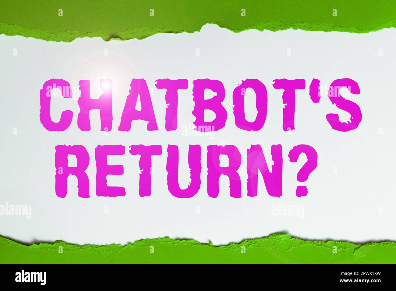 Text Caption Presenting Chatbots Return Word For Program That Communicate Use Text Interface