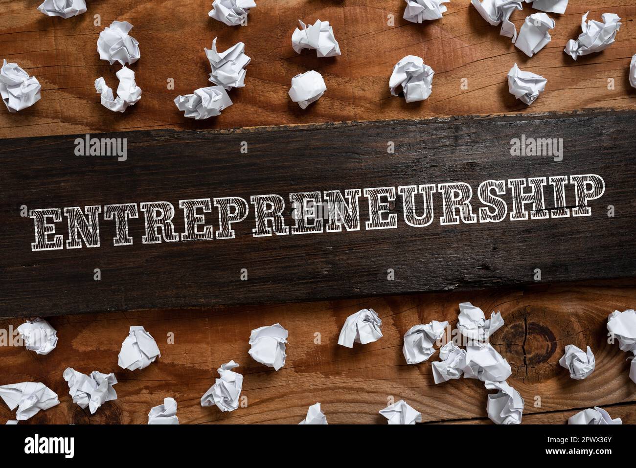 Sign displaying Entrepreneurship, Business showcase Process of ...